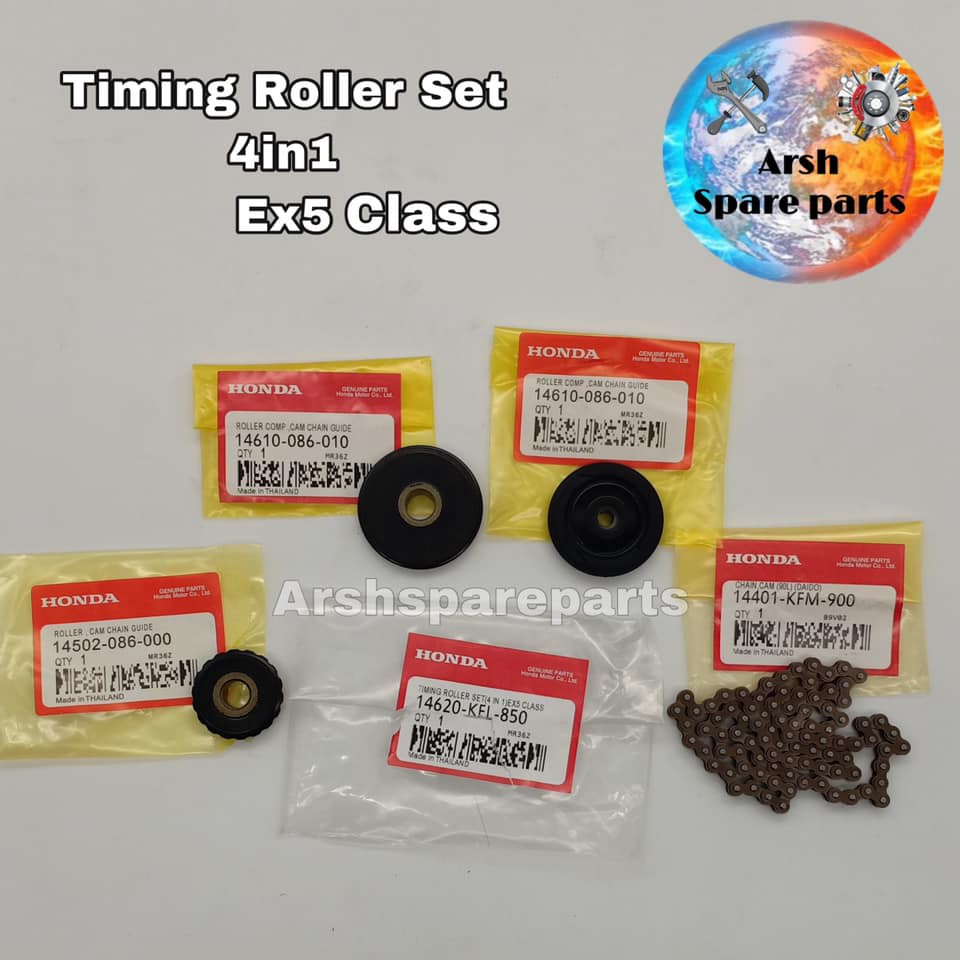 HONDA EX5 CLASS / EX5 DREAM / EX5 Timing Roller Set (4 in 1) EX5 Class ...