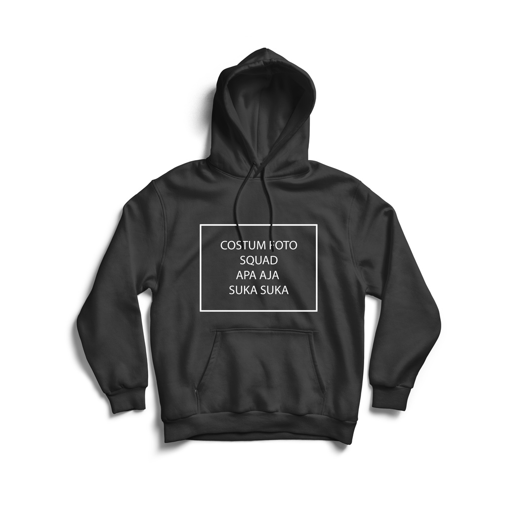 CUSTOM HOODIE JACKET WITH DTF SCREEN PRINTING OTHER LIKE LIKES | Shopee ...
