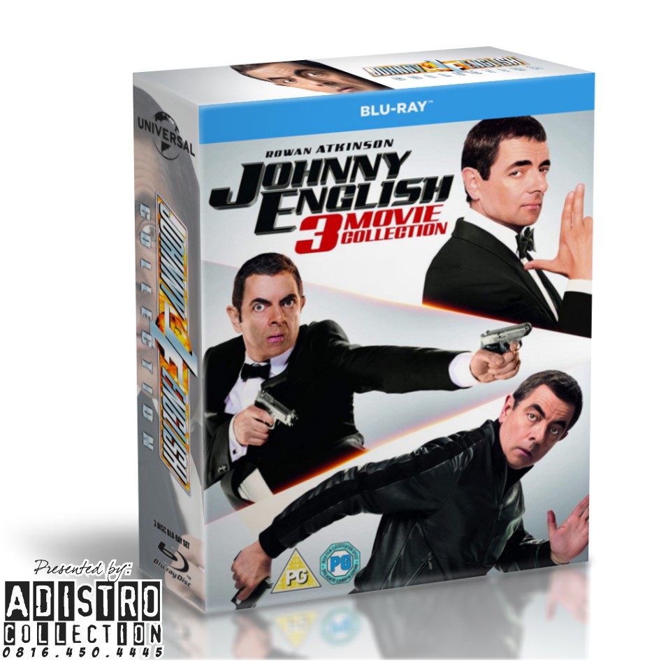 Johnny ENGLISH Blu-Ray Film BOX SET COMPLETE Edition | Shopee Malaysia
