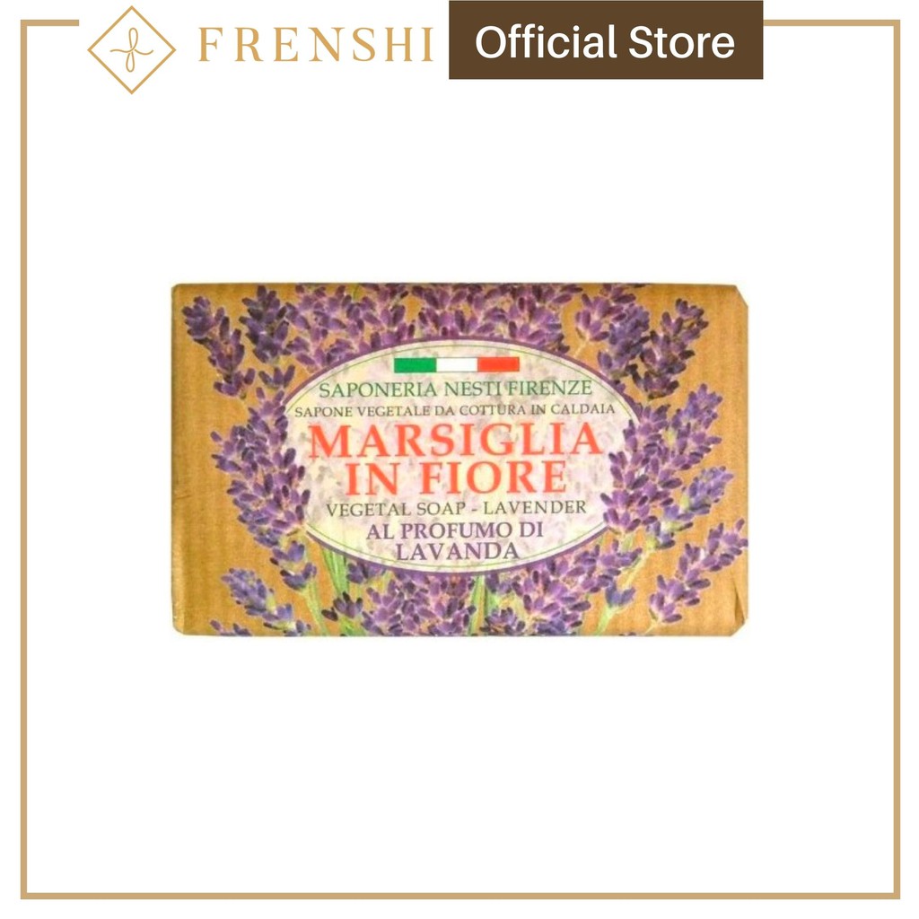 Frenshi Nesti Dante Natural Soap (Made in Italy) - Lavender (125g ...