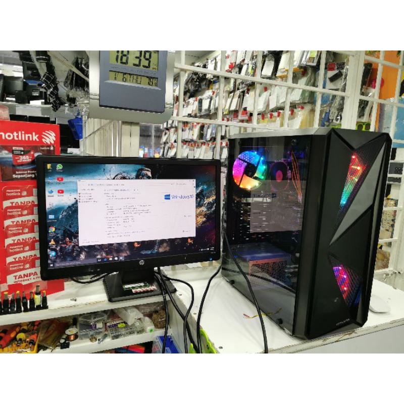 Gaming PC Complete Set Core I3 | Shopee Malaysia
