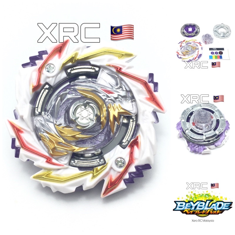 Abyss Diabolos 5 Fusion & Tempest Dragon Superking Beyblade Burst B-170 ...