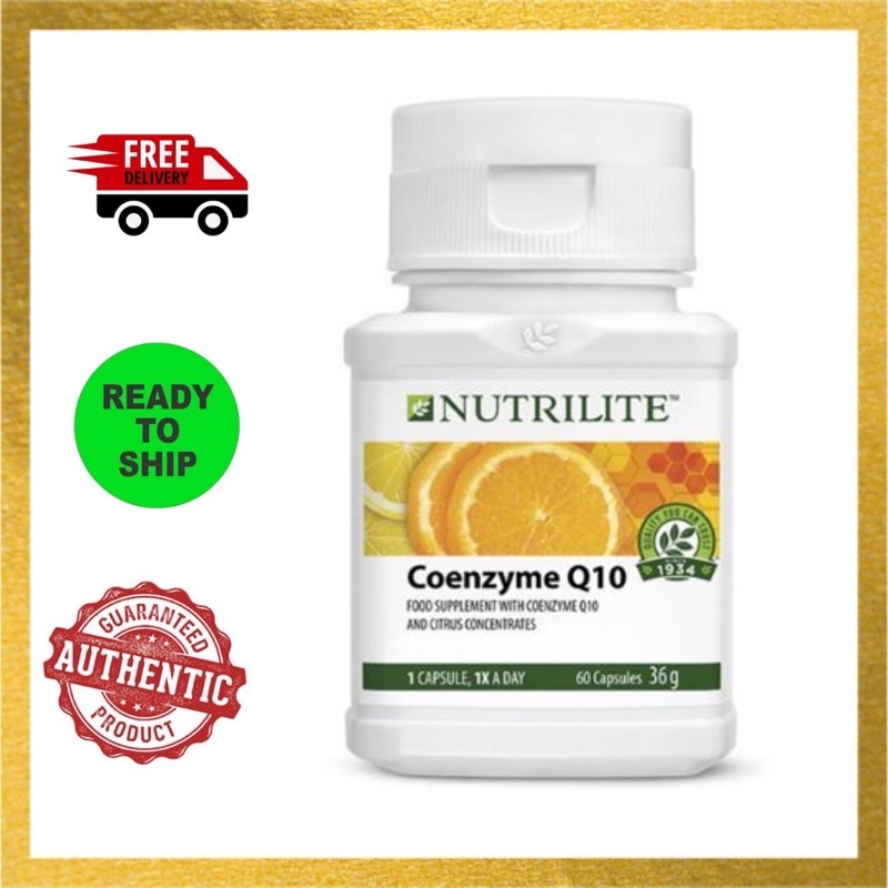 Amway Nutrilite Coenzyme Q10 Plus - 60 Cap | Shopee Malaysia