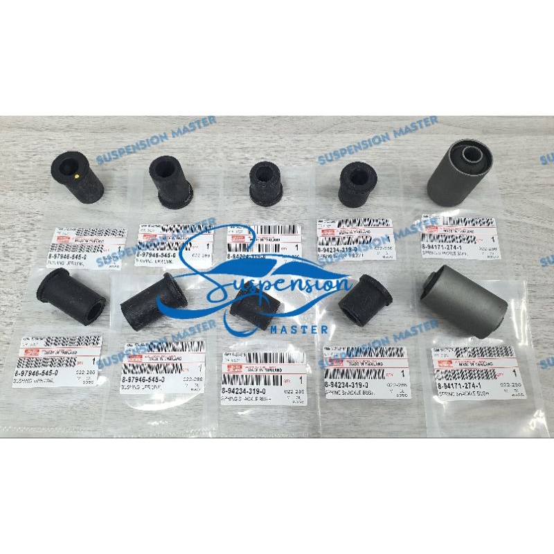 10 IN 1 SET - REAR SPRING BUSH - D-MAX (2012-2018) - RT50 - ISUZU JAPAN ...