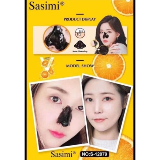 ORANGE PEEL-OFF MASK Blackhead Peeling (1 Sachet) | Shopee Malaysia