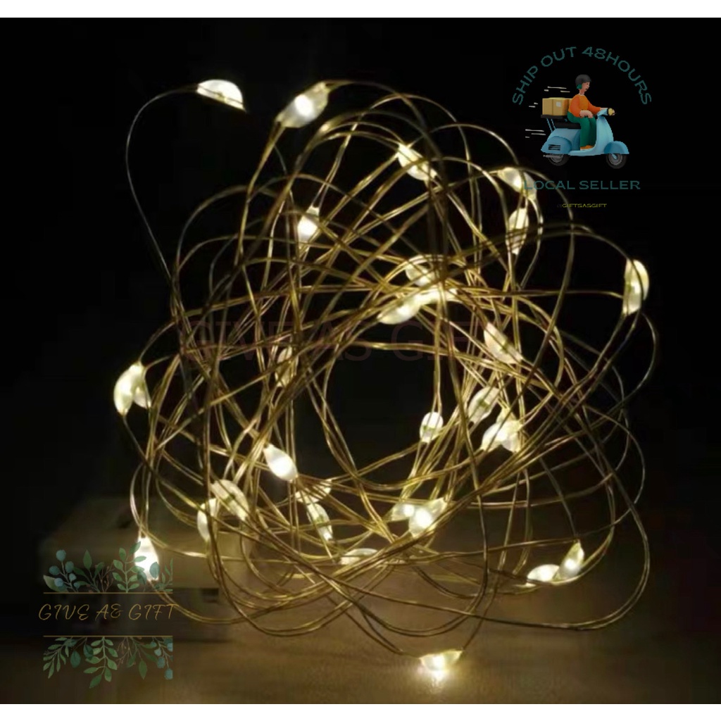 Ready Stock 1M/2M/3M Led fairy light | Shopee Malaysia