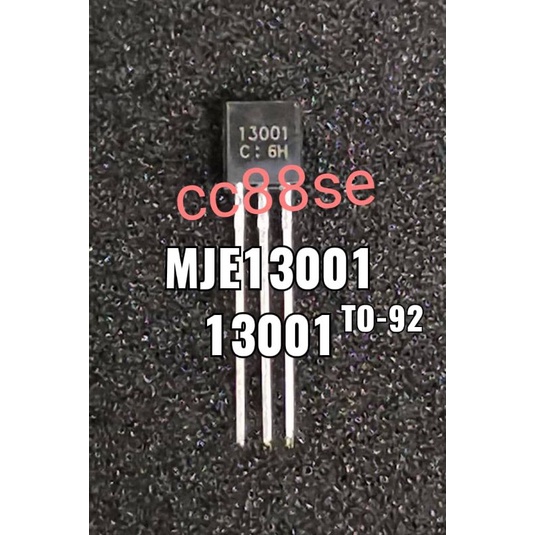 MJE13001 13001 TO-92 N-CHANNEL TRANSISTOR | Shopee Malaysia