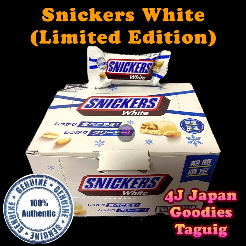 Snickers White (per pc) Limited Edition from Japan | Shopee Malaysia