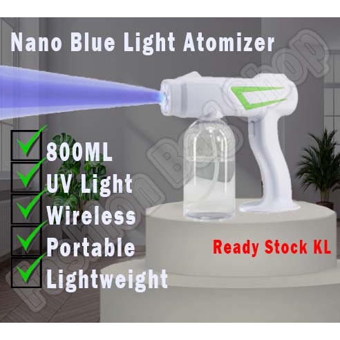 [READY STOCK] Q800 Nano Blue Light Atomizer | Nano Mist Spray Gun ...