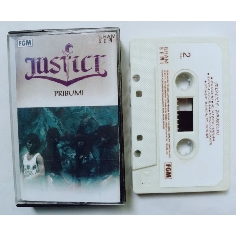 Kaset rock JUSTICE pribumi | Shopee Malaysia