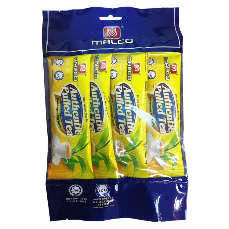 MALCO Authentic Pulled Tea / Serbuk Teh Tarik HALAL 20gm x 4 sachets ...