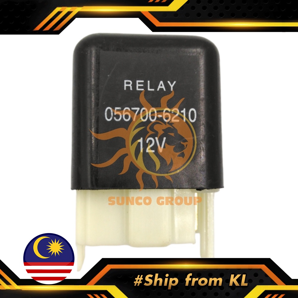 NEW 056700-6210 12V TOYOTA MITSUBISHI MAZDA NIPPON DENSO RELAY 5PIN ...