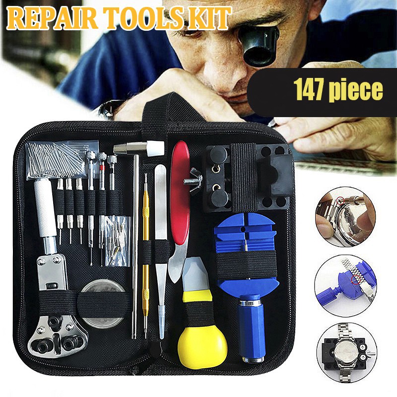 Watch Tools 147Pcs Watch Repair Tools Kit Precision Tool Watch Opener ...