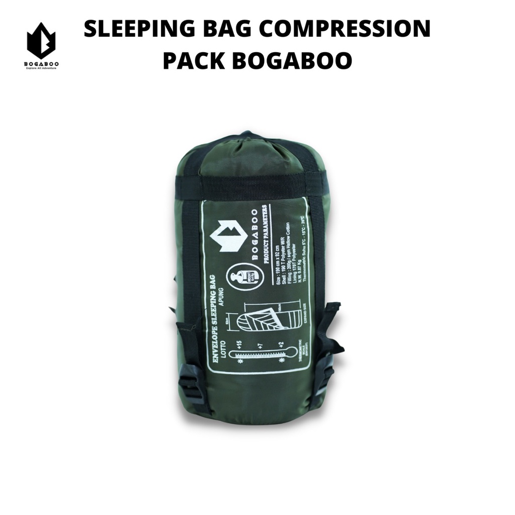 Sleeping Bag Polar Bogaboo Compres Ultralight System+Pillow - Sleeping Bag/Sleeping Bag | Shopee ...