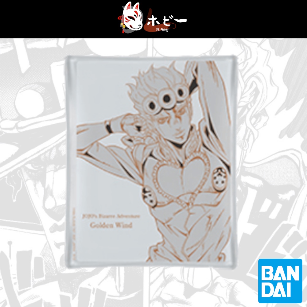 JoJo Bizarre Adventure Characters Glass plate JoJo Assemble Kuji Prize ...
