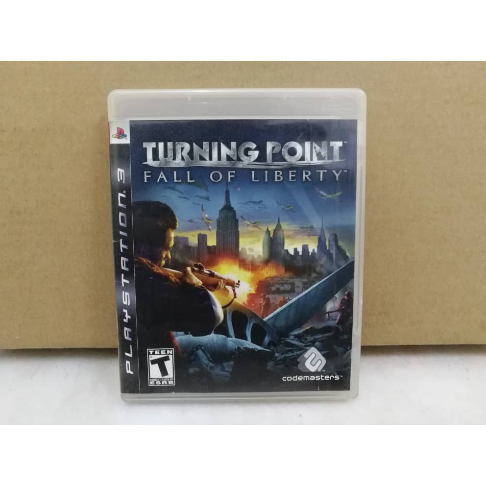(Used) Ps3 Turning point - Fall Of Liberty (X) | Shopee Malaysia
