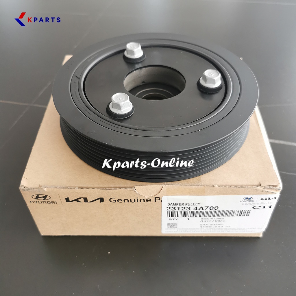 CRANKSHAFT PULLEY / DAMPER PULLEY (GENUINE PARTS) KIA SORENTO BL ...