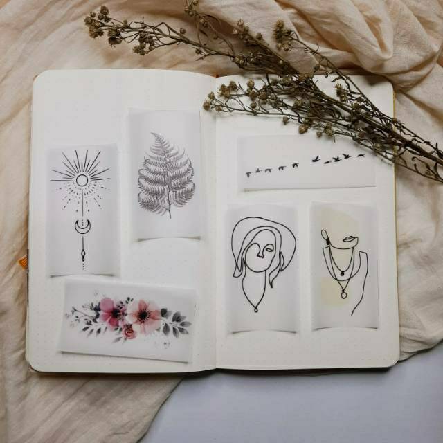 Transparent Scrapbook/Journaling Paper (20 pcs) | Shopee Malaysia