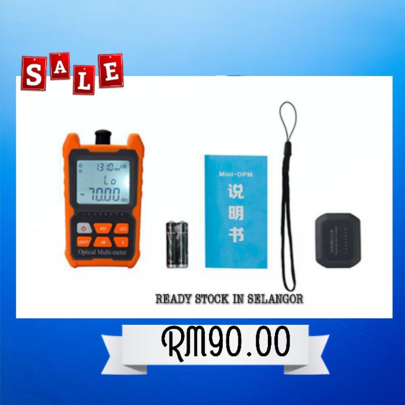 2in1 Power meter+Torchlight (Fiber Reading) | Shopee Malaysia