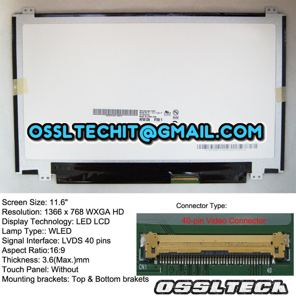 Acer Aspire ONE E11 V5-131 V5-121 756 AO756 725 V5-171 Chromebook C710 ...