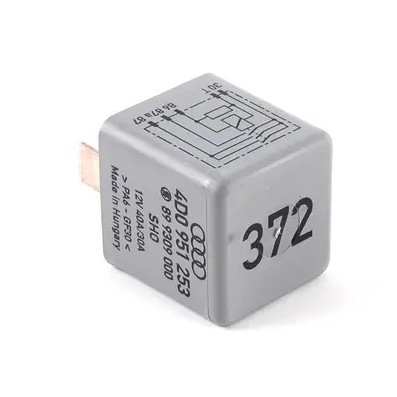 Audi Skoda Volkswagen Original Genuine Fuel Pump Relay 372 Contact ...