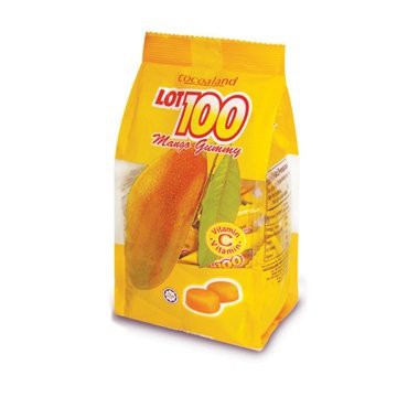 150g Lot 100 Mango Chewy Gummy Candy HALAL (LOCAL READY STOCKS ...