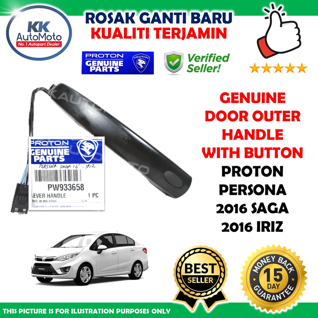 Proton Persona 2016 Saga 2016 Iriz Original Pemegang Pintu Handel ...