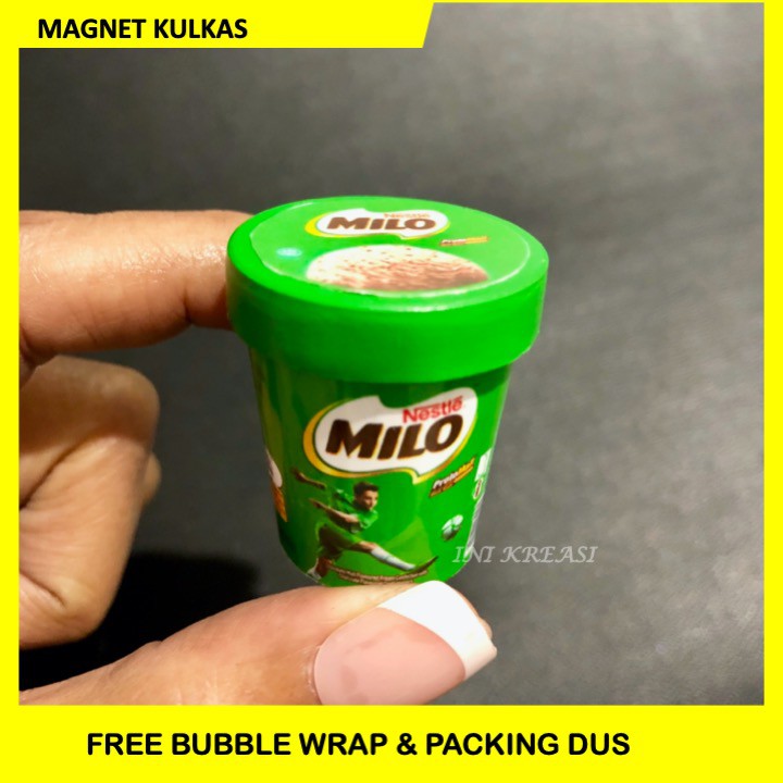 Milo ICE CREAM CUP Fridge Miniature MAGNET | Shopee Malaysia