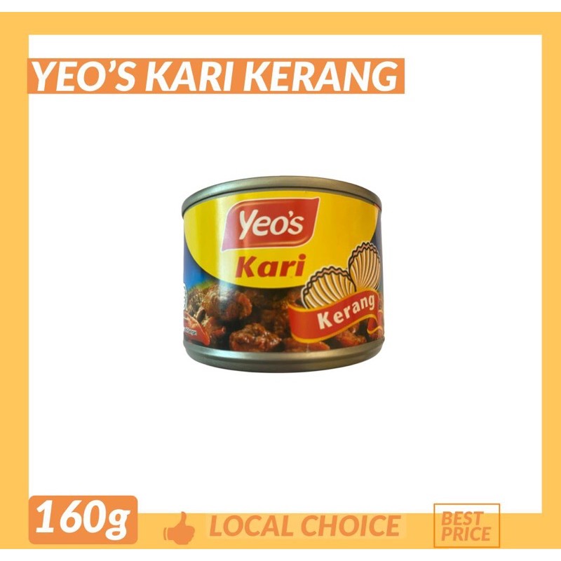 Yeo’s Kari Kerang/ Clam Curry 160g | Shopee Malaysia