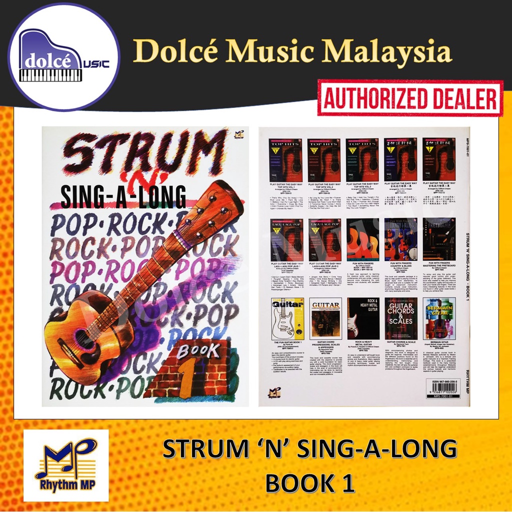 Rhythm MP - Strum 'N' Sing-A-Long Book 1 | Shopee Malaysia