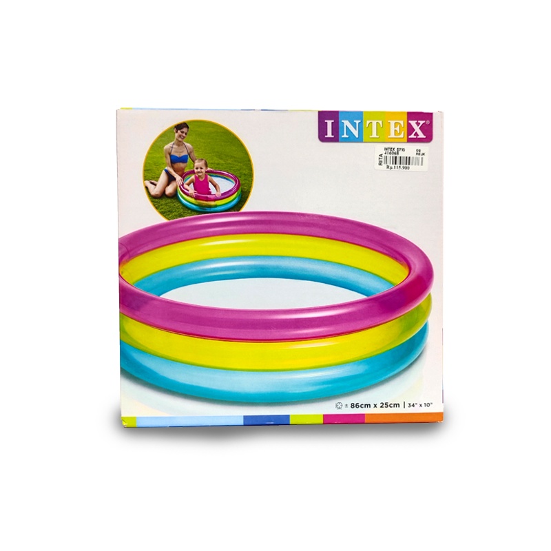 Intex Rubber Swimming Pool 57104 | Shopee Malaysia
