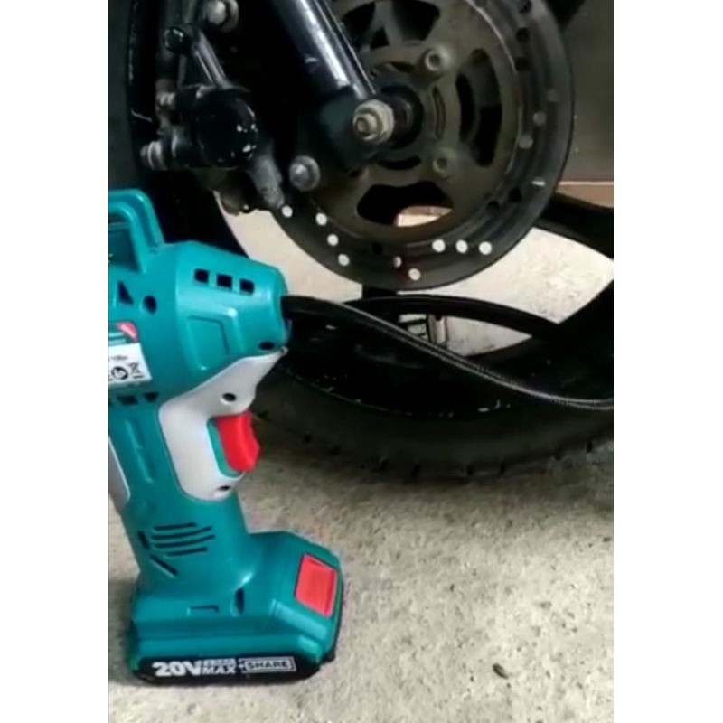 PROMOTION #Portable air compressor inflator set 20v(Original) | Shopee ...