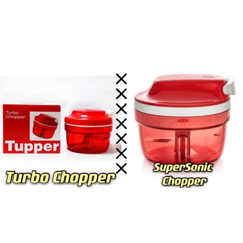 Tupperware Turbo Chopper 300ml (Malaysia Stock) New SuperSonic Super ...