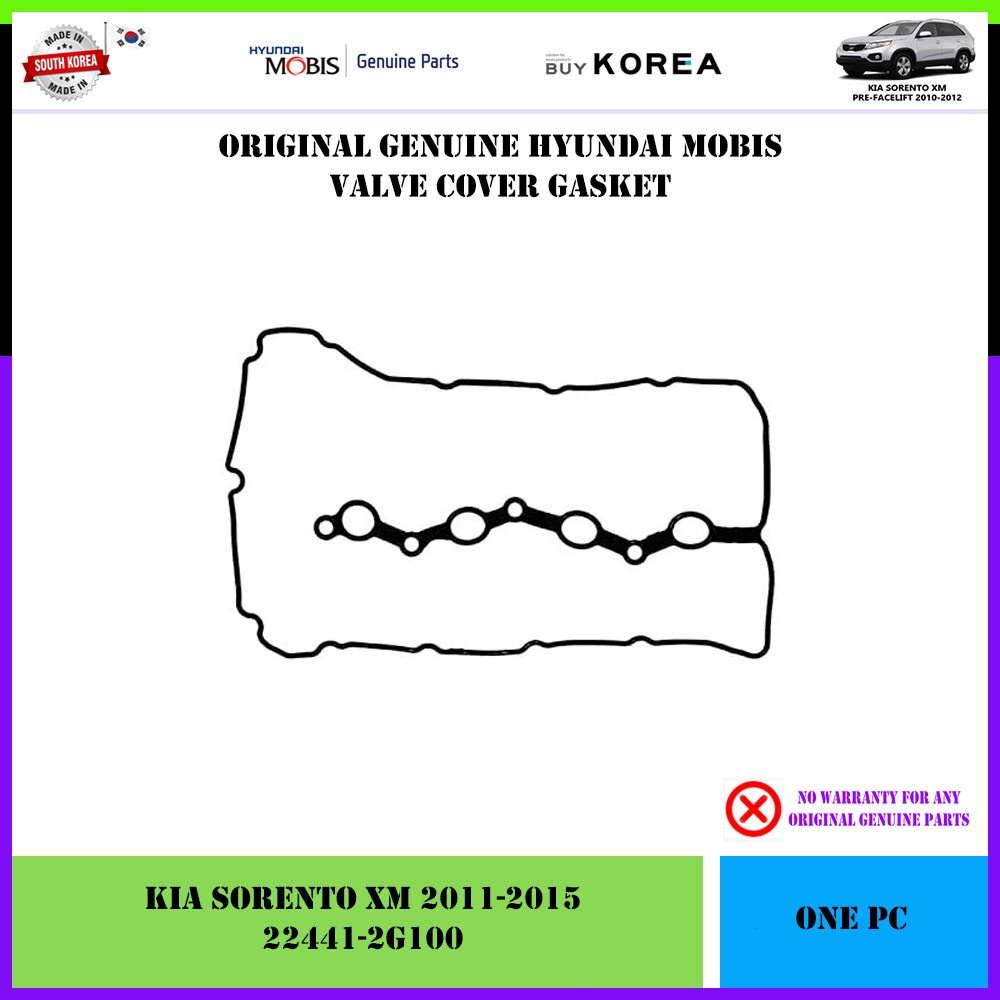 (XM-3) Kia Sorento XM 2011-2015 Genuine Hyundai Mobis Valve Cover ...
