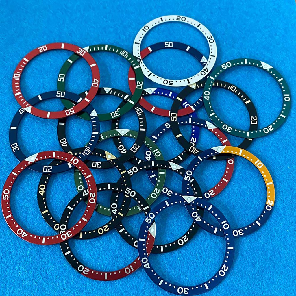 Inner 32mm Outer 39mm Flat Aluminum Watch Bezel Insert Ring for Watch ...