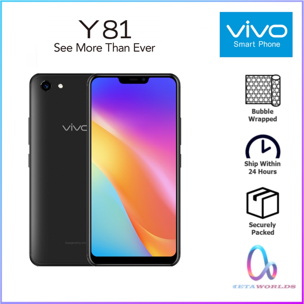 Vivo Y81 Original 6.22" inch FHD Display ( 4GB Ram + 64GB Rom ) (1 Year ...