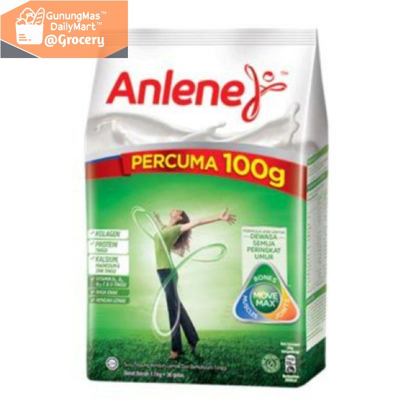 Anlene 1kg/600g/250g (NEW PACKAGING) | Shopee Malaysia