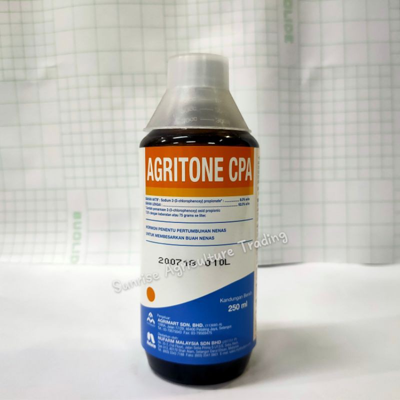 250ml Agritone CPA Hormon Penentu Pertumbuhan Nenas | Shopee Malaysia