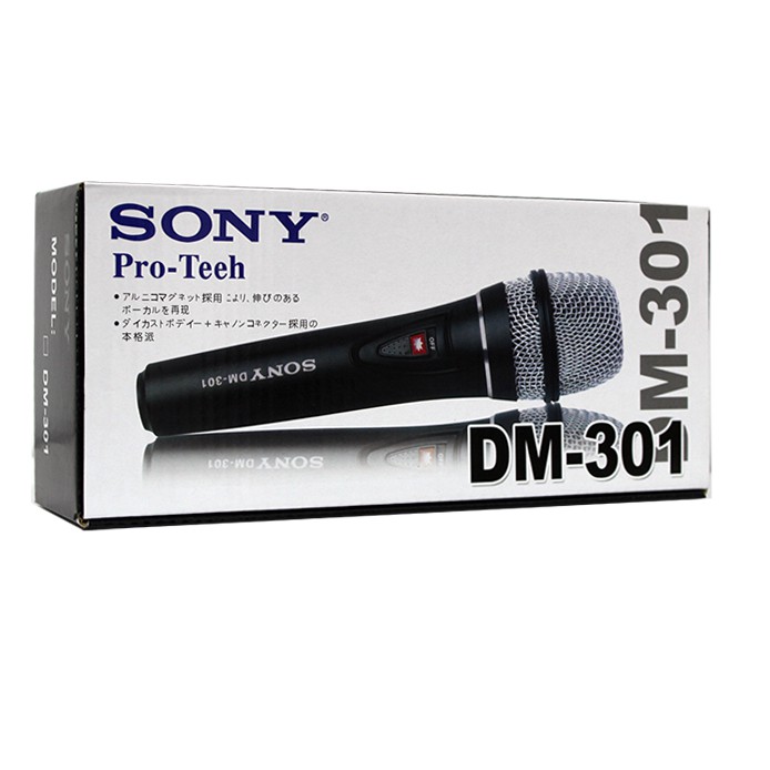 Sony DM-301 Professional Dynamic Microphone For Karaoke/Vocal | Shopee ...