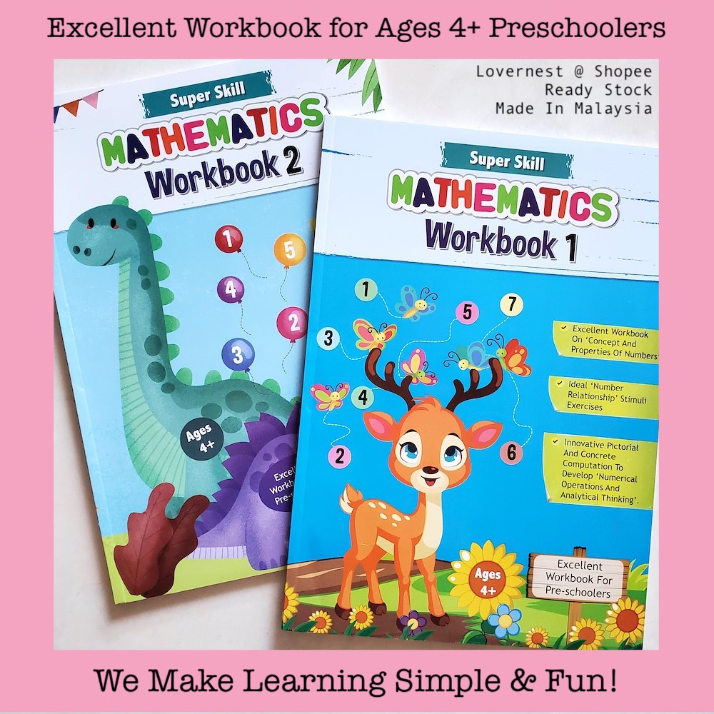 LOVERNEST Mind To Mind Super Skill Mathematics Workbook for ...