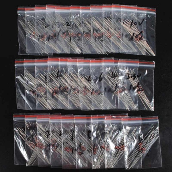 300pcs 30 Values (2V~39V) 0.5W Assorted Zener Diodes Assortment Kit | Shopee Malaysia