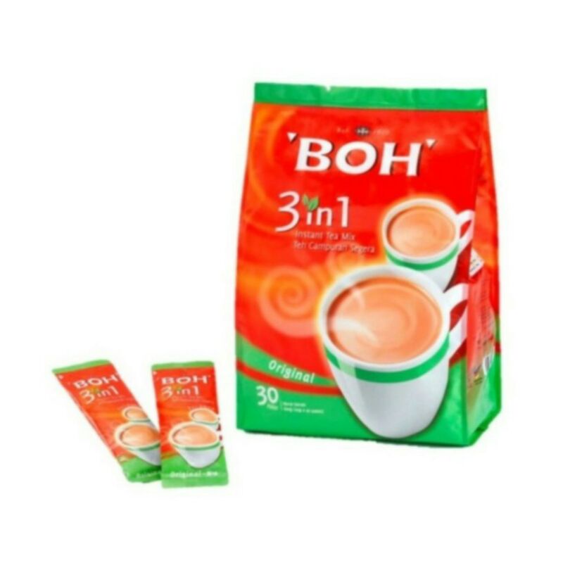 BOH Original 3 in 1 Instant Tea Mix (30's x 20g) | Shopee Malaysia