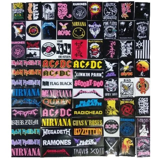 MESIN Metal band Sticker Unit Mixed With Grin, Combat Machine, homicide ...