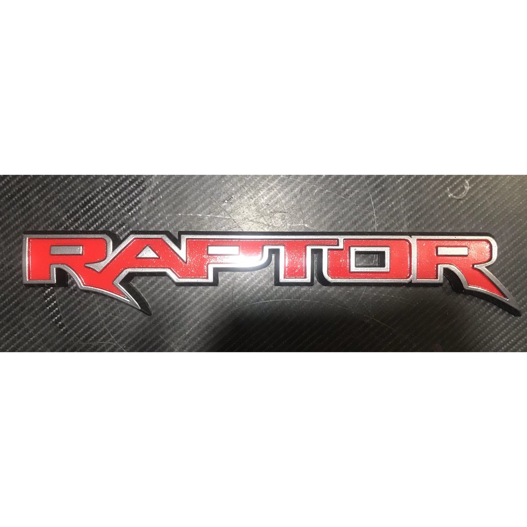 Ford Ranger Raptor Emblem Badge Side Door Tailgate Fender Mudguard ...