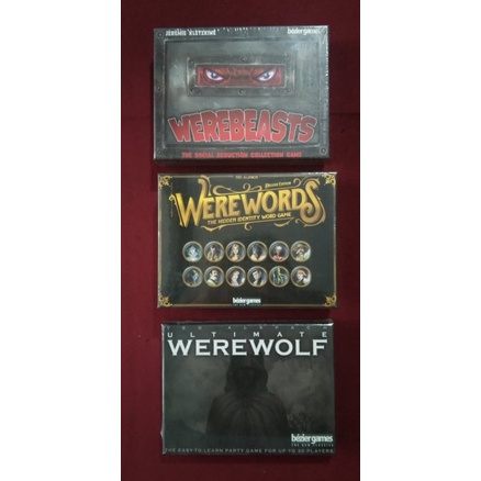Ultimate Werewolf, Werebeasts, Werewords Deluxe Edition | Shopee Malaysia