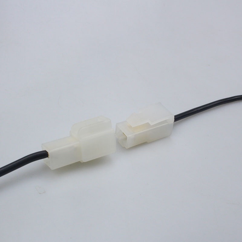 6.3mm 1/2/3/4/6 PIN Male Female Socket Wayar Lampu Sambung Connector ...