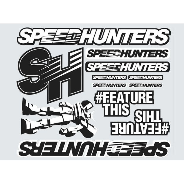Speedhunters stickers set 12pcs | Shopee Malaysia