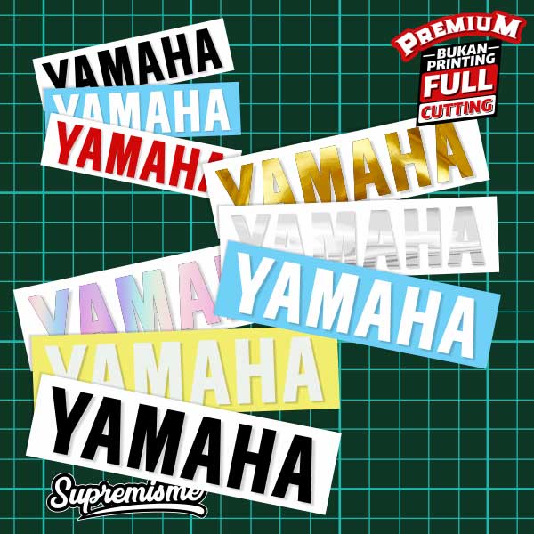 Yamaha Sticker/Yamaha Writing Sticker/Yamaha Sticker/Yamaha Glossy ...