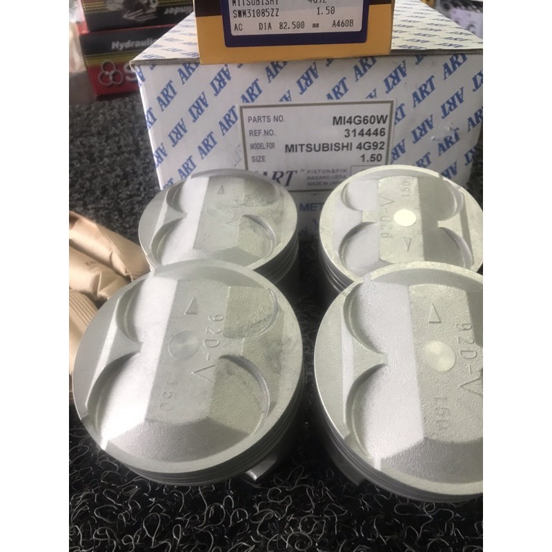 ART🇯🇵Piston Mitsubishi Mivec 4G92,4G93 DOHC/SOHC H-Comp | Shopee Malaysia