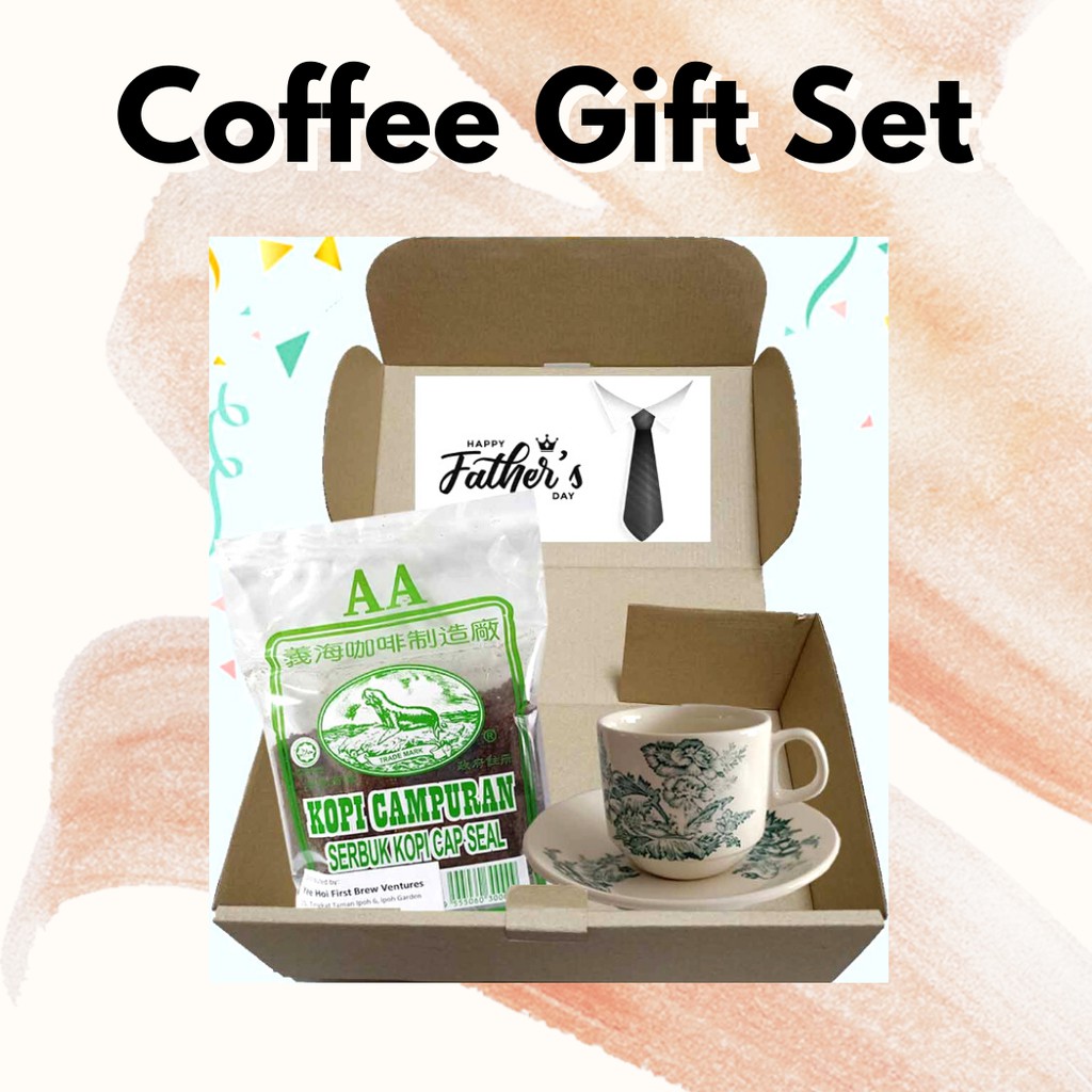 Birthday Gift Kopitiam Coffee Cup and Double AA Coffee Powder Gift Box ...